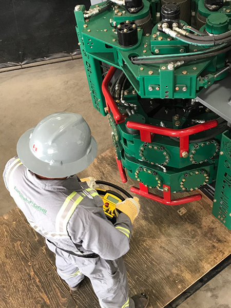 Drillform Catwalk & Iron Roughnecks | World Petroleum, Houston